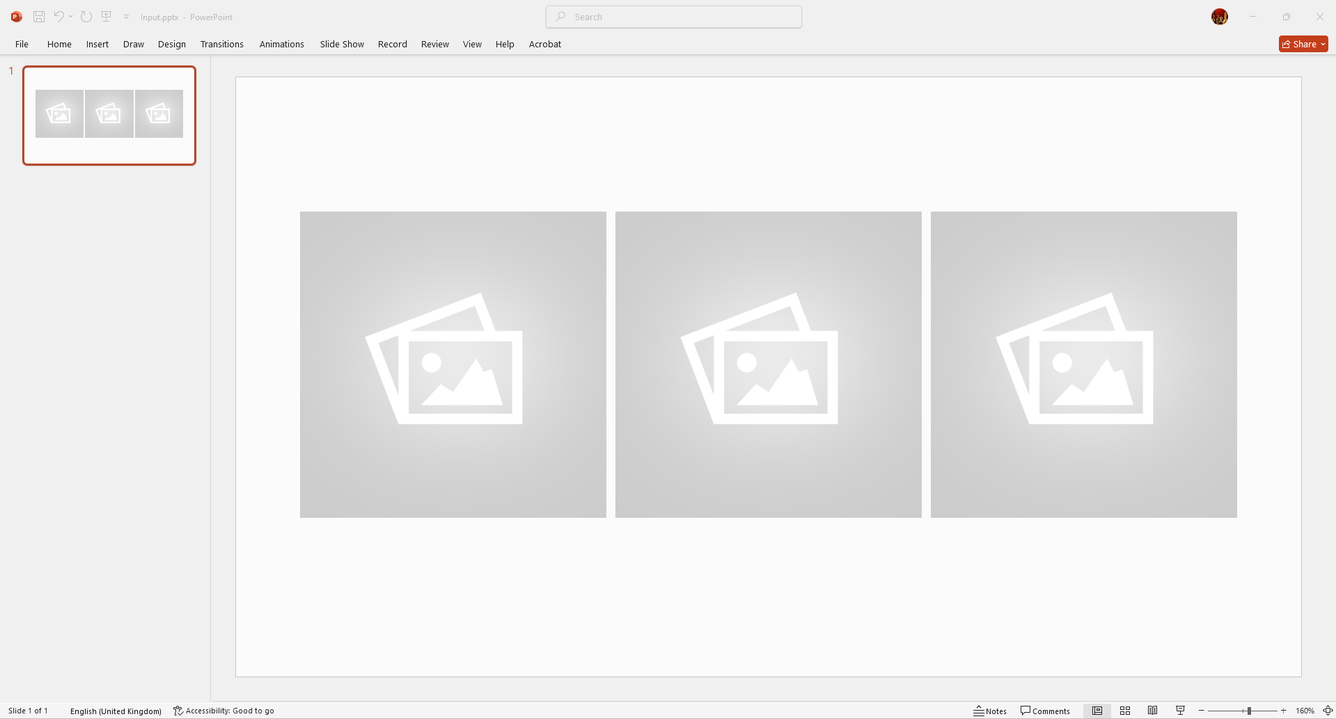 PowerPoint image template